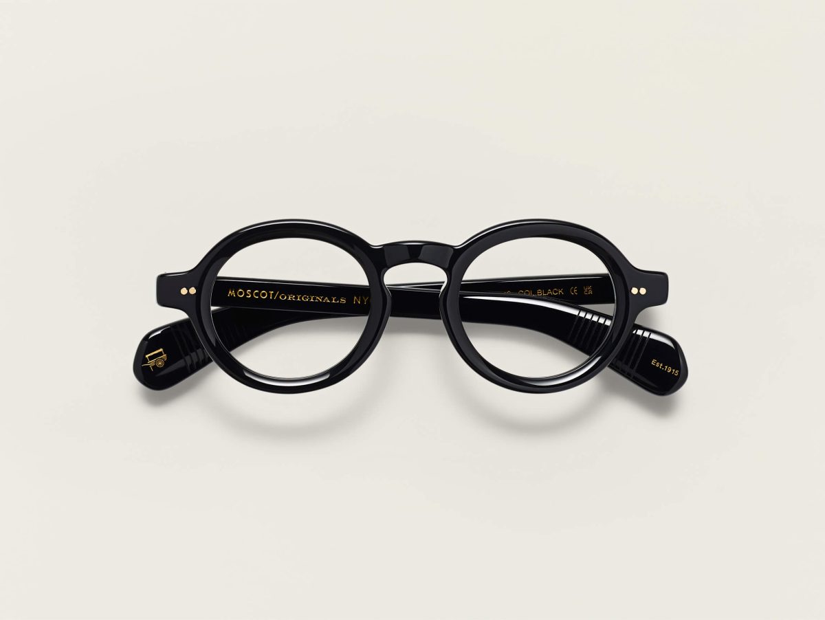Moscot Foygel Optical Glasses -Black 46 - TheEyeMakers